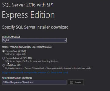 آموزش تصویری sql server 2016 به صورت گام به گام - ادمین سایت